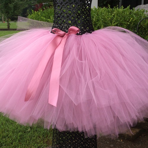 Dusty Rose Tutu Teen or Adult Tutu for Waist 35 up to - Etsy