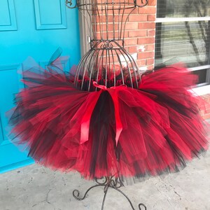 Red and Black Adult Tutu Maternity Tutu Adult Tutu Skirt - Etsy