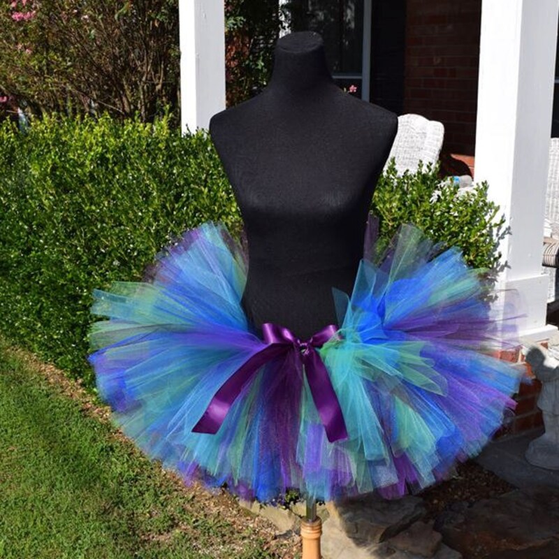 Peacock Tutu - Etsy
