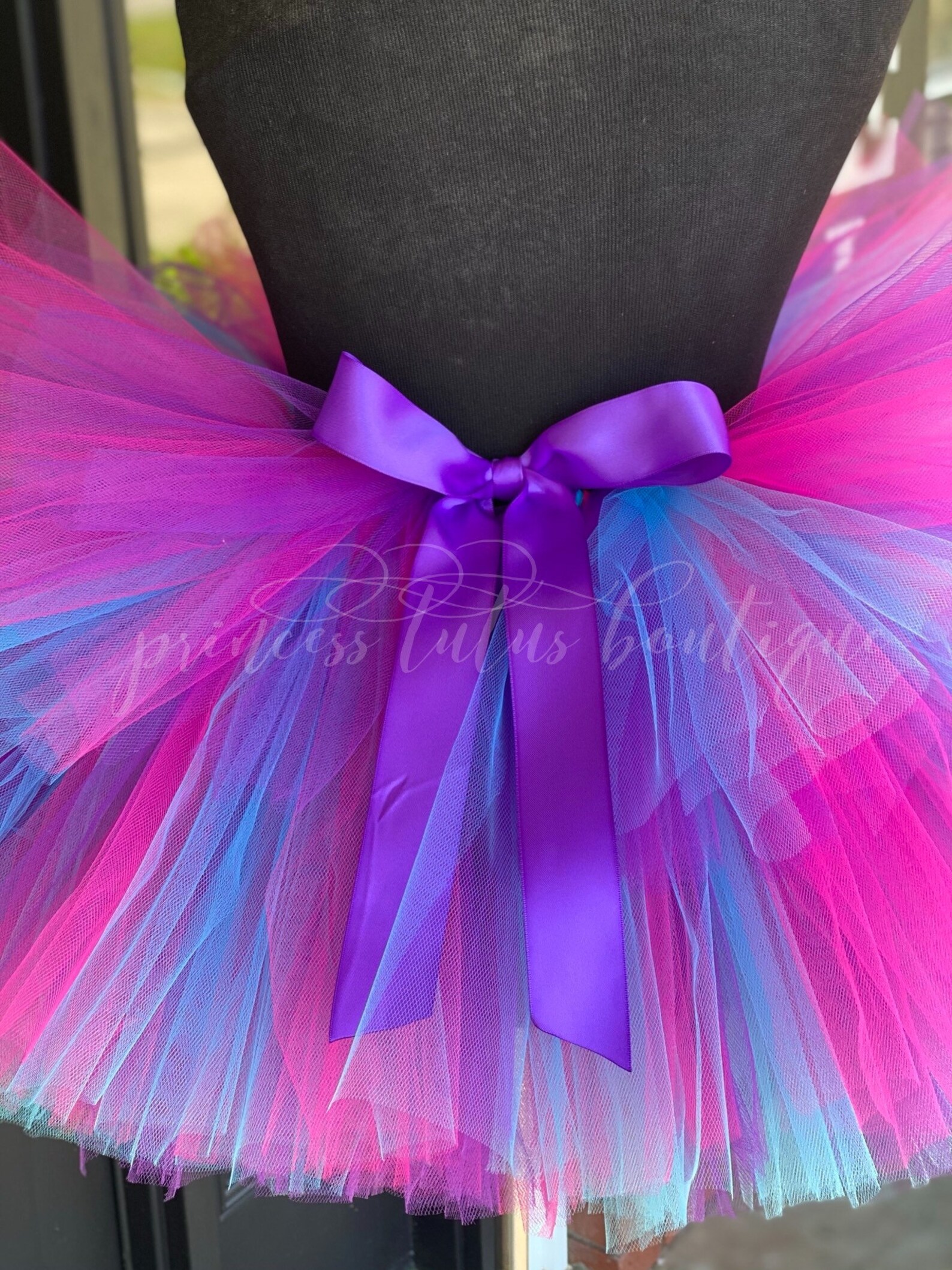 Purple Turquoise and Fuchsia Adult Tutu Maternity Tutu | Etsy