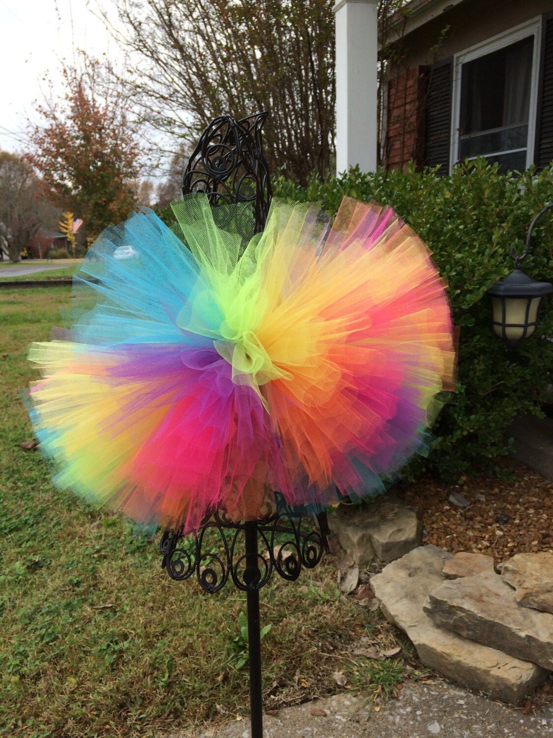 Rainbow tutu Rainbow Glitz Full Tutu Newborn | Etsy