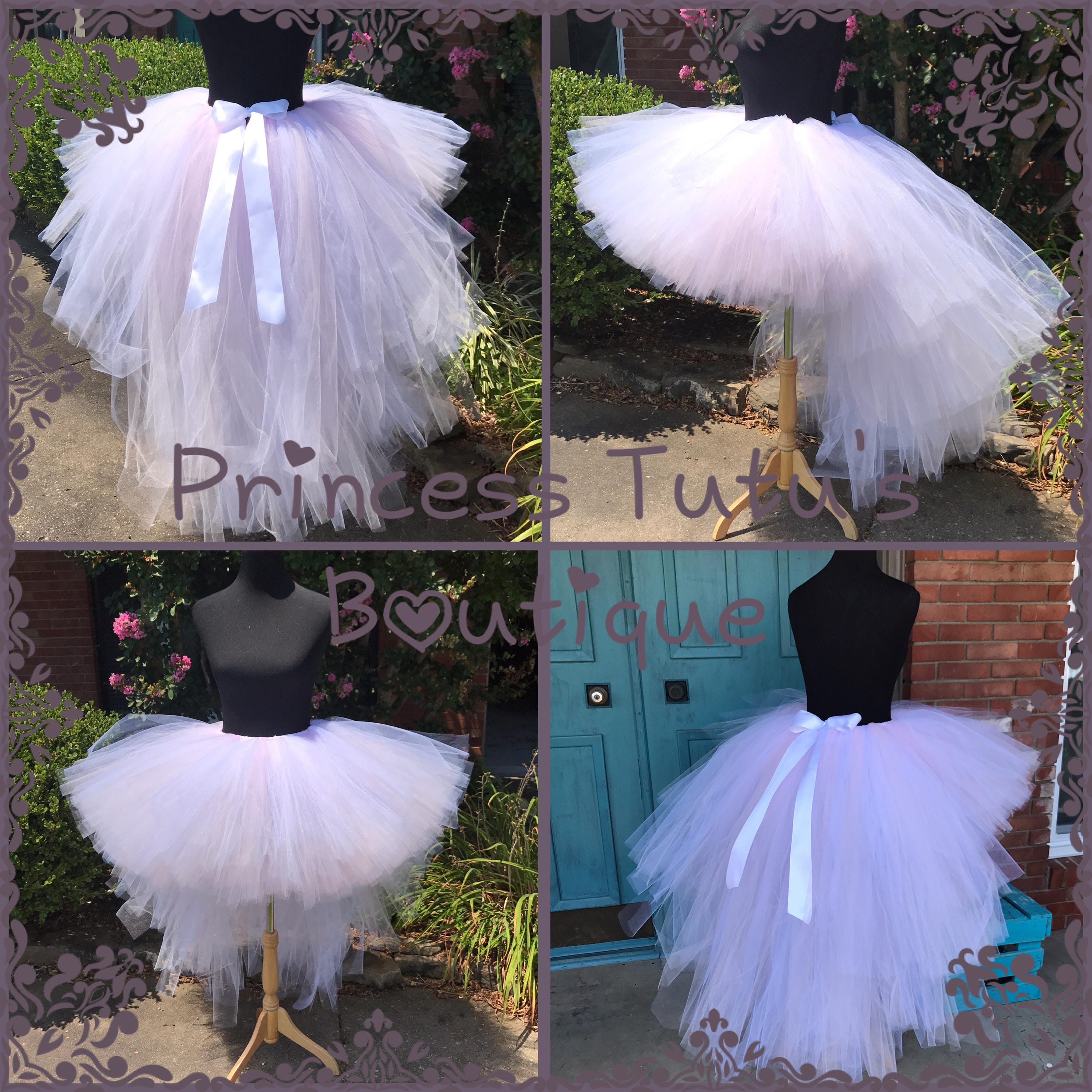 Bridal Hi Lo Tutu, Bachelorette Tutus, Bridal Party Tutus, Bride to Be ...