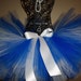 Blue and White Tutu "go Wildcats" Tutus, Newborn Tutu, Baby Tutu, Tutus ...