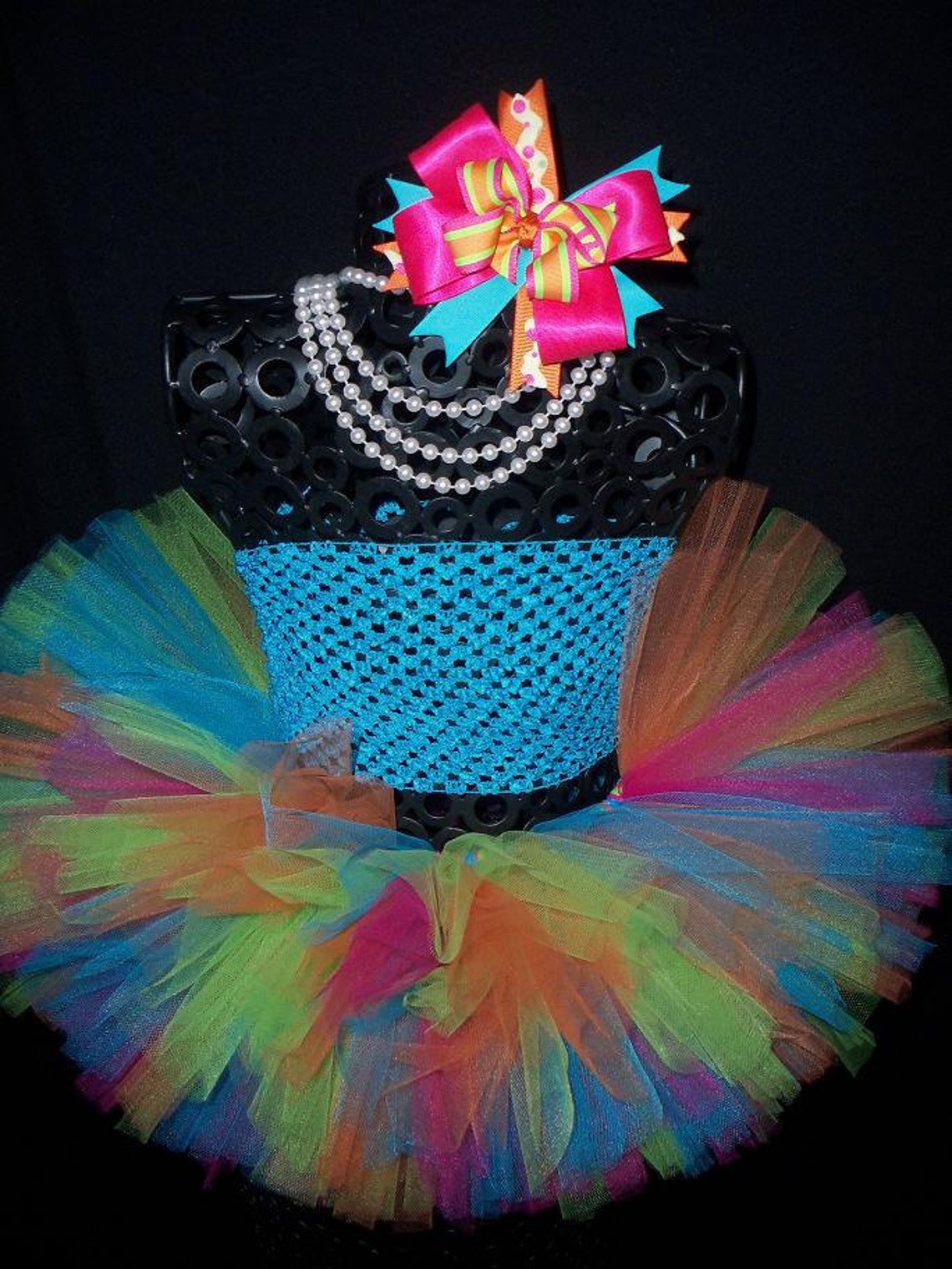 Breezy Tutu Bright Multi Colored Tutu Newborn Tutu Baby - Etsy