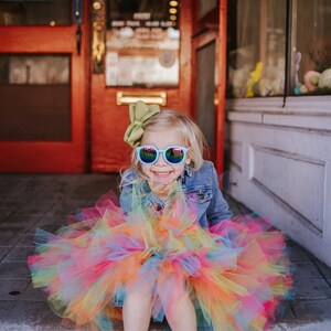 Breezy Tutu, Bright Multi Colored Tutu, Newborn Tutu, Baby Tutu, Tutus ...