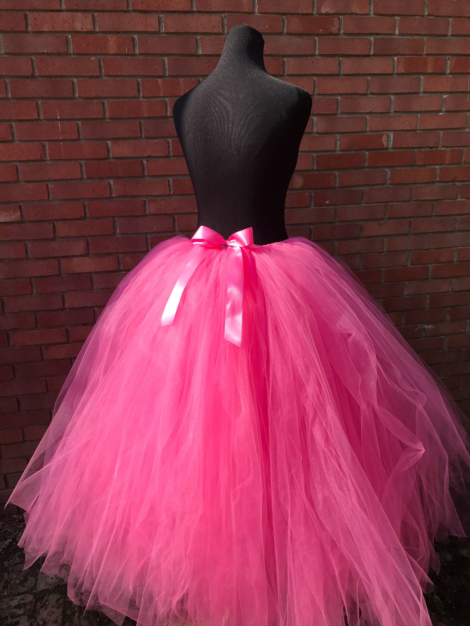 Shocking Hot Pink Bridal Tutu Maternity Tutu Adult Tutu Etsy