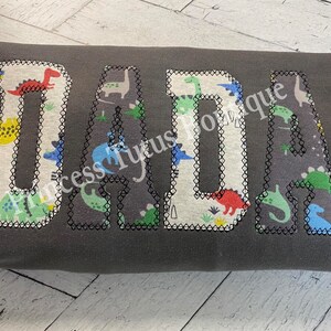 Dada Keepsake Applique Crew Neck - Personalized Memory Sweatshirt Made ...