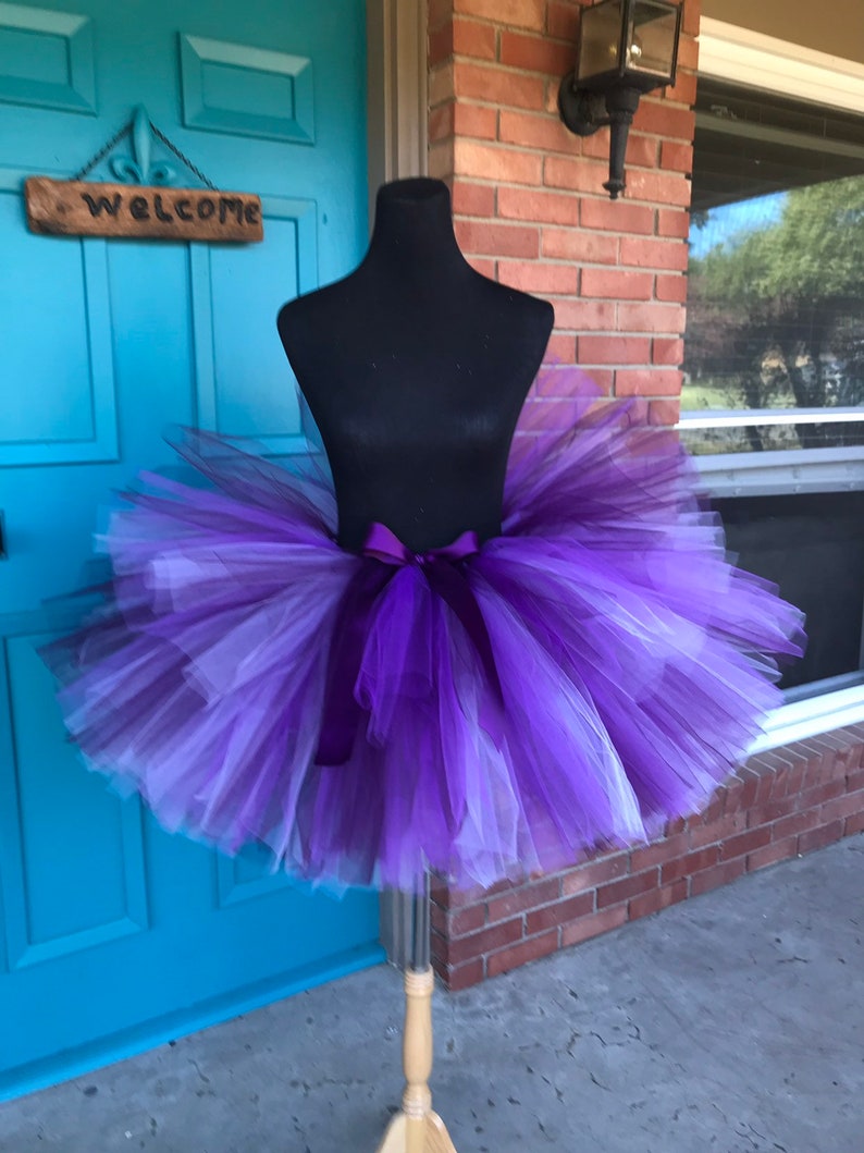 Adult Purple Tutu Midnight Madness with a perfect | Etsy