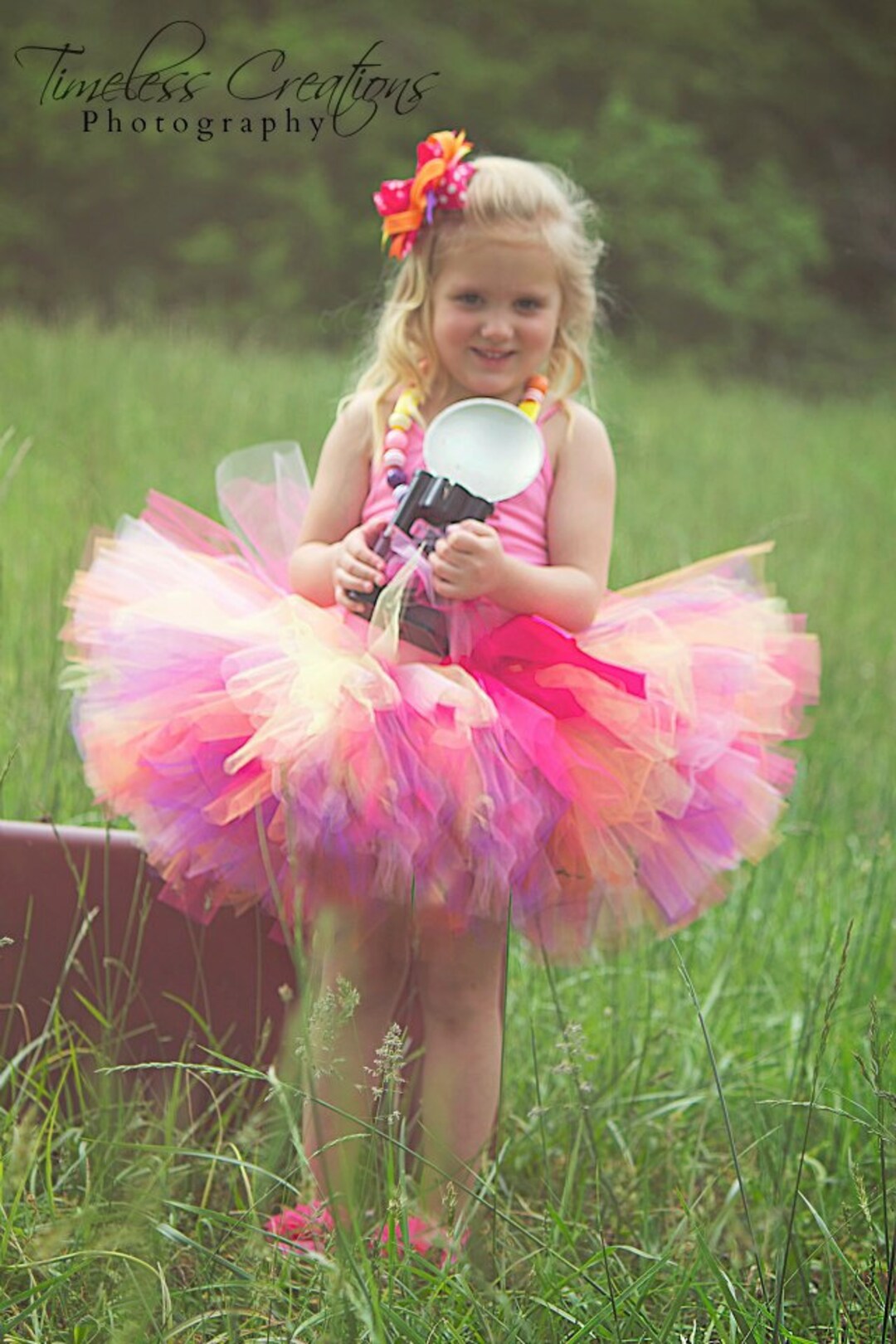 Multi Colored Tutus, Summertime Tutu, Newborn Tutu, Baby Tutu, Flower ...