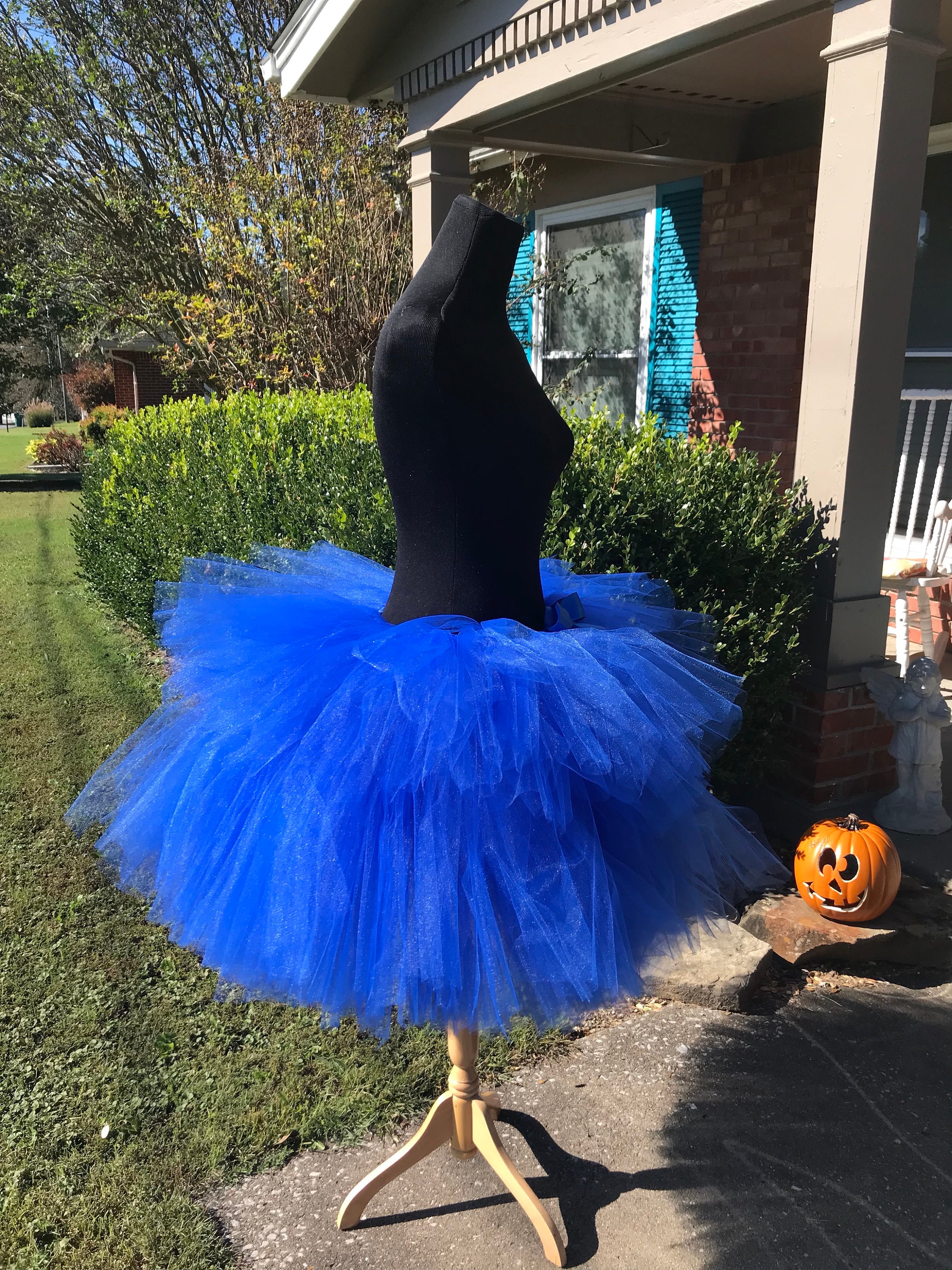 Solid Royal Blue Adult Tutu Bridal Tutu Bachelorette Tutu | Etsy