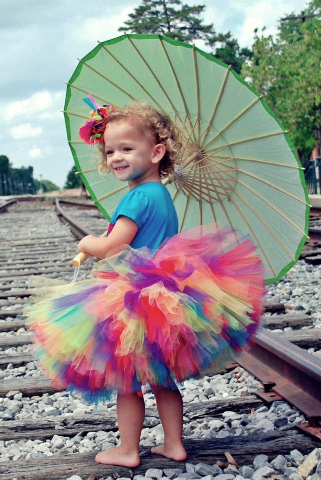Tutus "lillix Denise" Rainbow Tutu, Rainbow Baby Tutu, Newborn Tutu ...