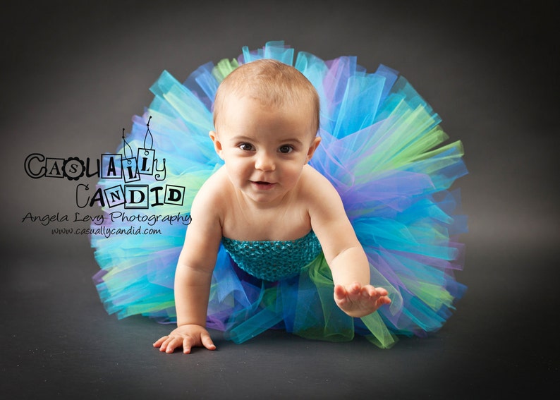 Pretty Peacock Tutu, Newborn Tutu, Baby Tutu, Tutus for Children ...