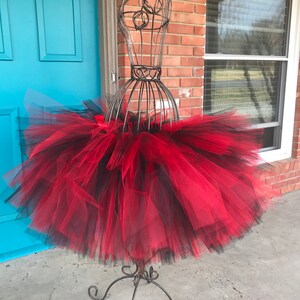 Red and Black Adult Tutu Maternity Tutu Adult Tutu Skirt - Etsy