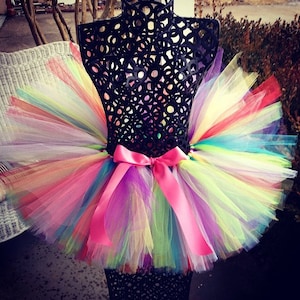 Multi Color Tutu candyland Tutu Great for Birthdays, Photography Prop ...