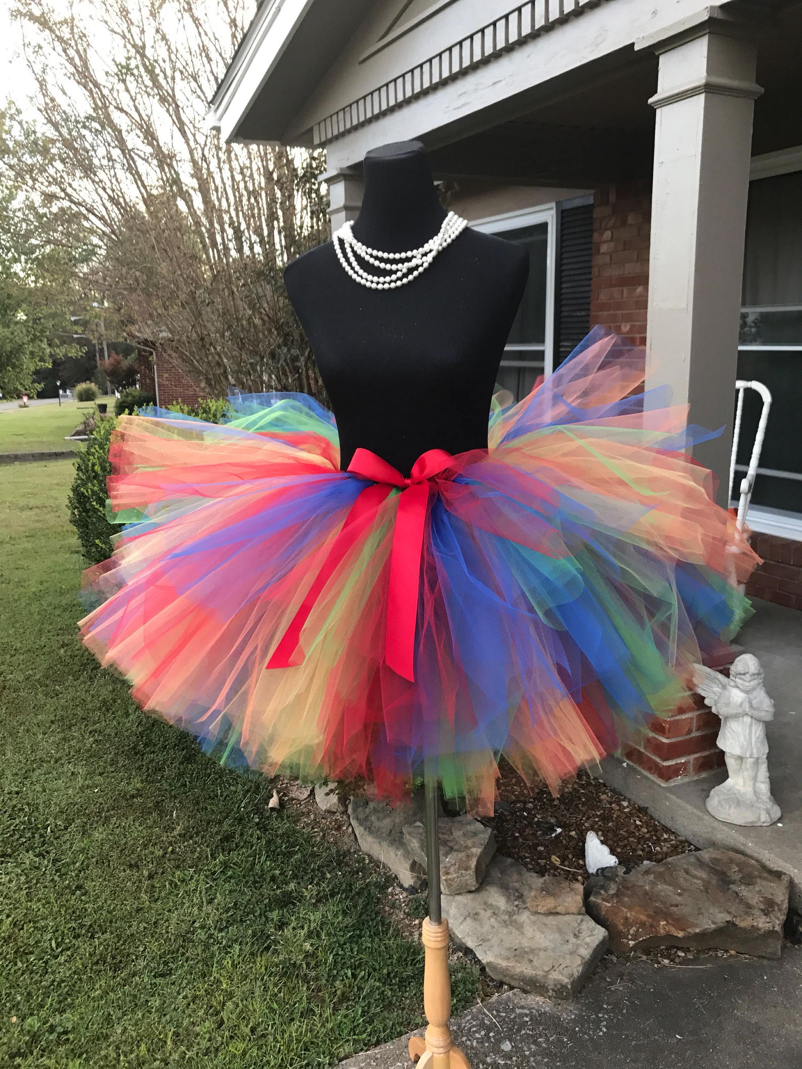 Adult Bright Primary Colored Tutu for Waist up to 34 1/2" Perfect for ...