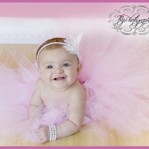 Posh Pink Tutu, Newborn Tutu, Baby Tutu, Tutus for Children, Flower ...