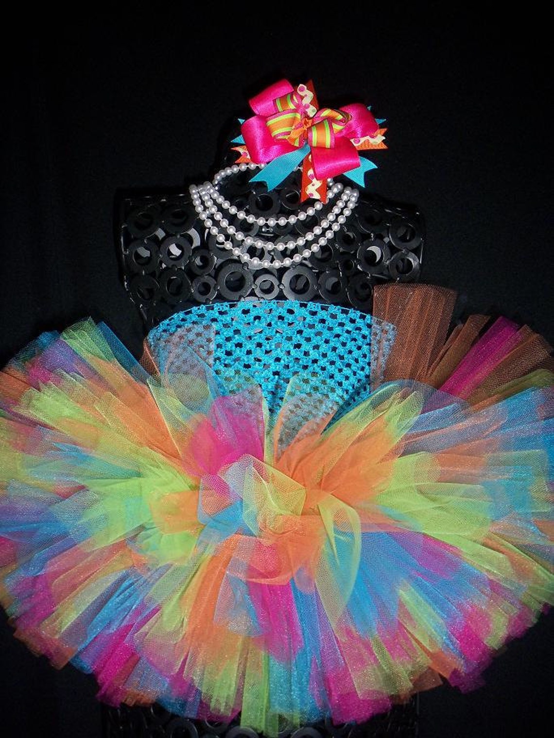 Breezy Tutu Bright Multi Colored Tutu Newborn Tutu Baby - Etsy