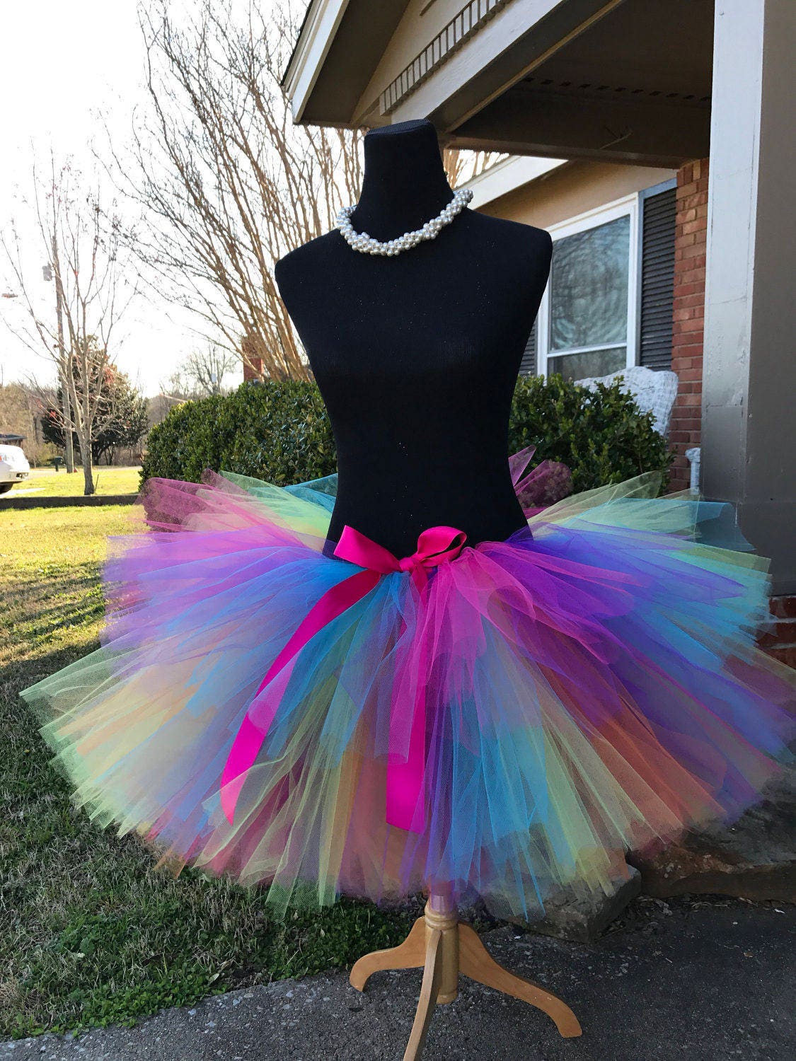 Tutú arco iris adulto tutú adulto tutú arco iris adulto | Etsy