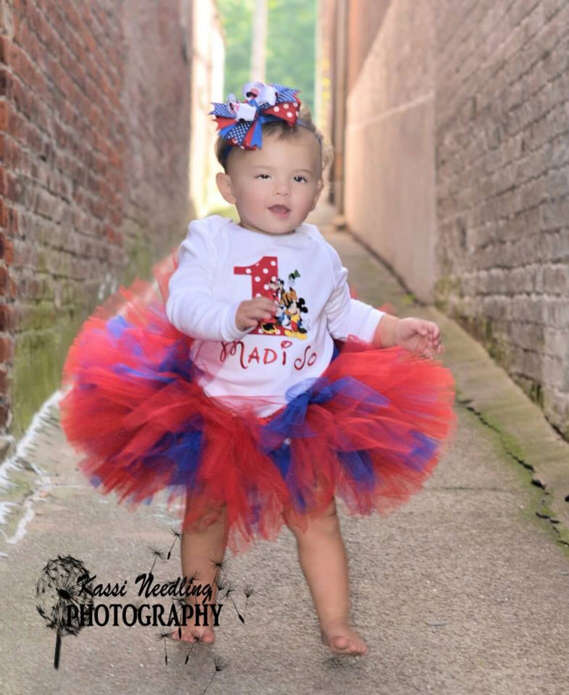 Red and Blue Tutu, Newborn Tutu, Baby Tutu, Tutus for Children, Flower ...