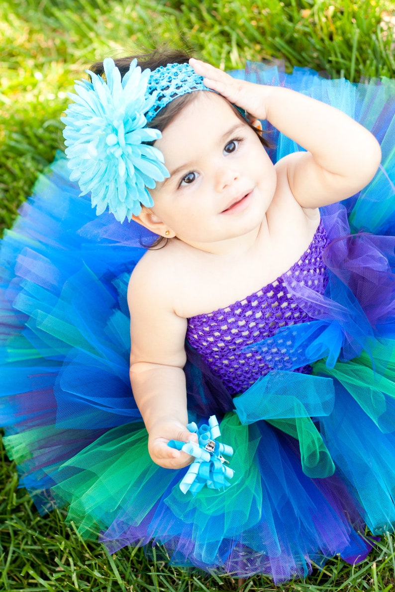 Vintage Peacock Tutu Newborn Tutu Baby Tutu Tutus for | Etsy