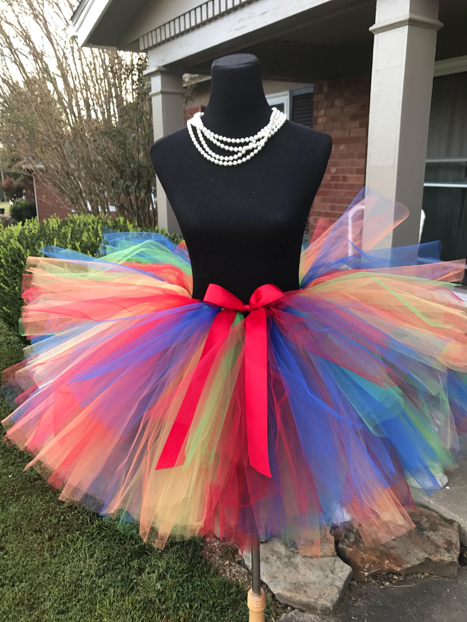 Adult Bright Primary Colored Tutu for Waist up to 34 1/2 - Etsy