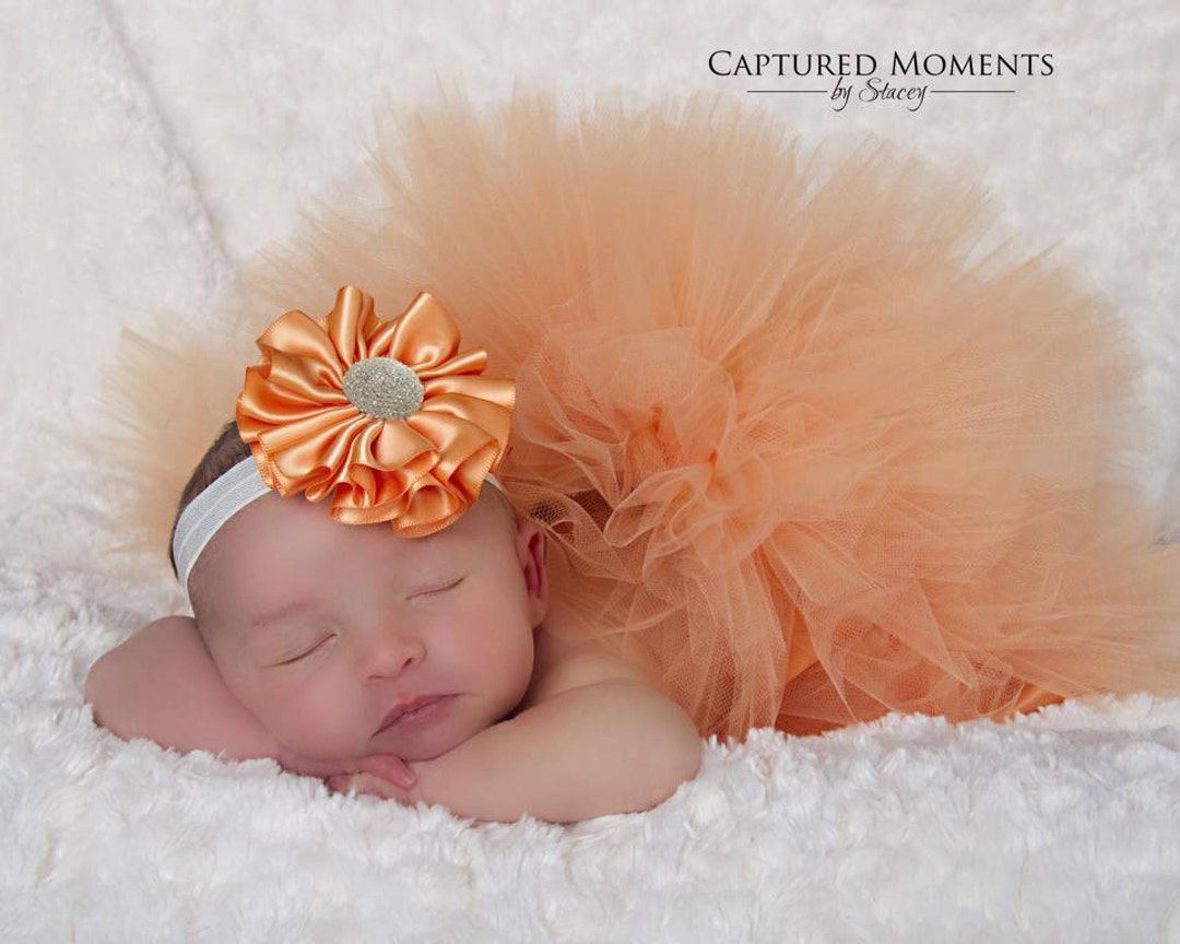 Peach Tutu, Newborn Tutu, Baby Tutu, Tutus for Children, Flower Girl ...