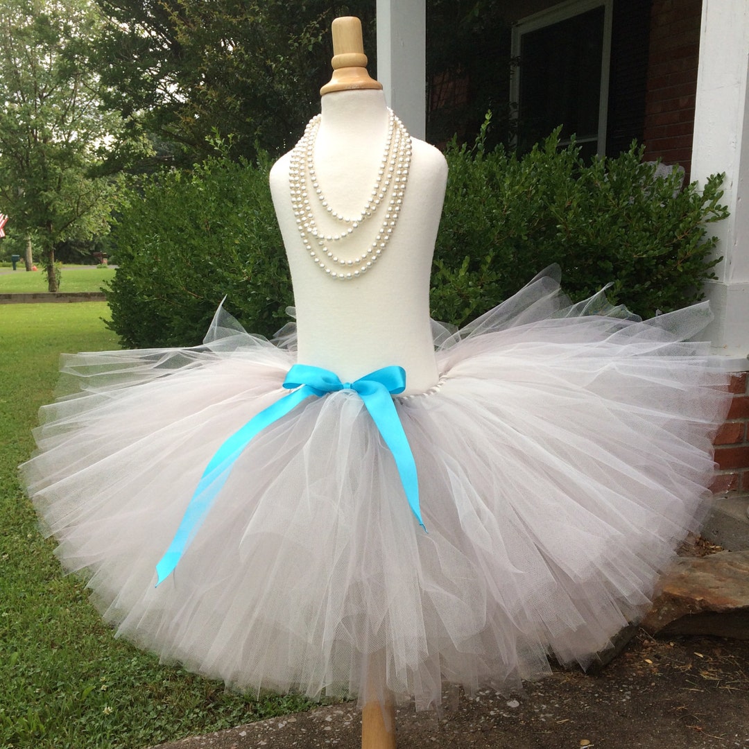 Ivory and Silver Tutu, Newborn Tutu, Baby Tutu, Tutus for Children ...