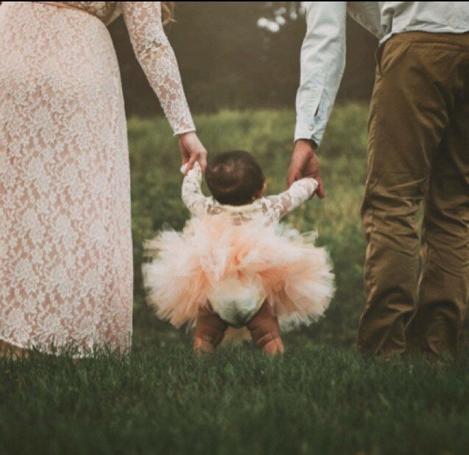 Ivory and Peach Tutu, Newborn Tutu, Baby Tutu, Tutus for Children ...