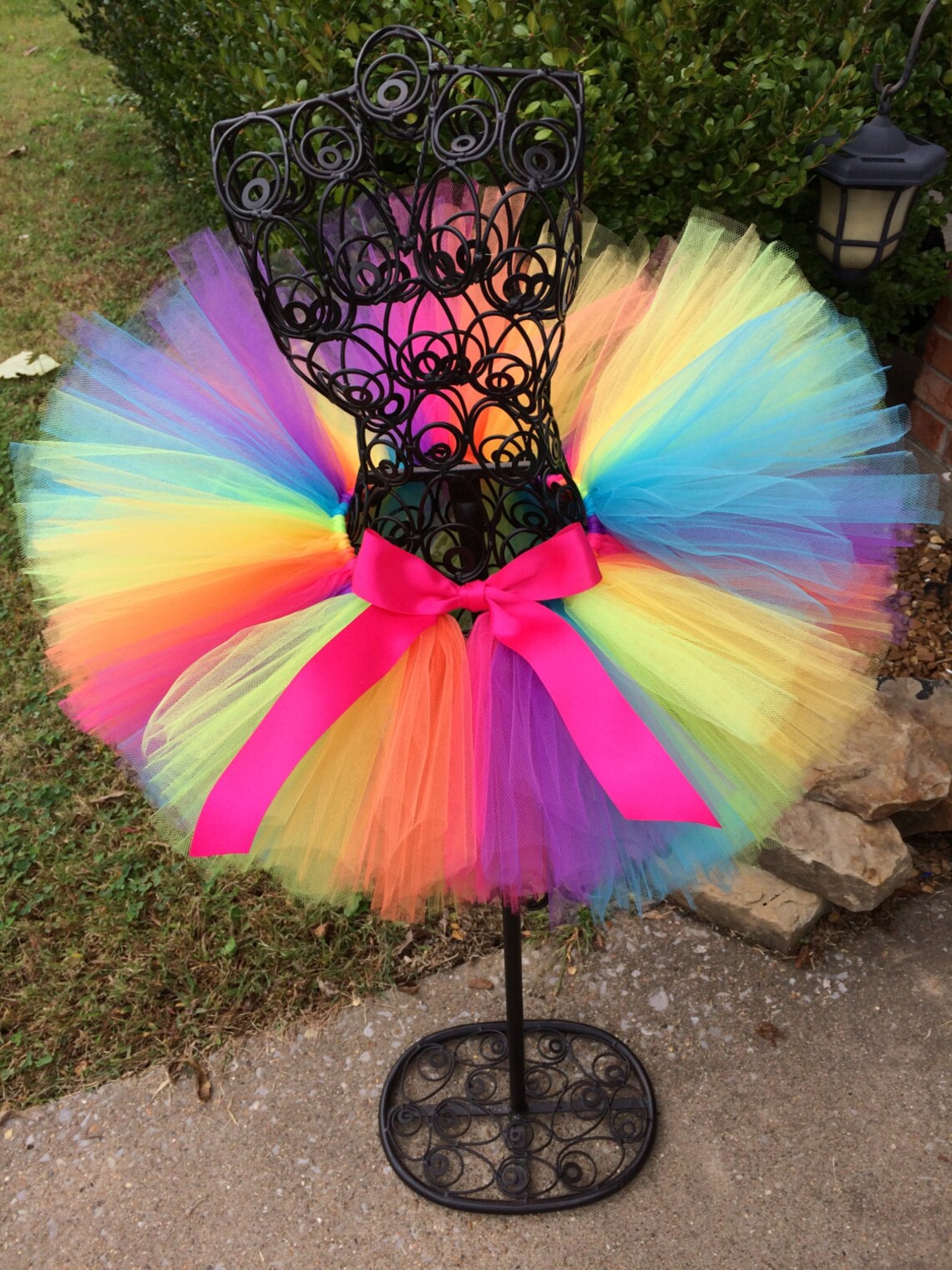 Rainbow tutu Rainbow Glitz Full Tutu Newborn | Etsy
