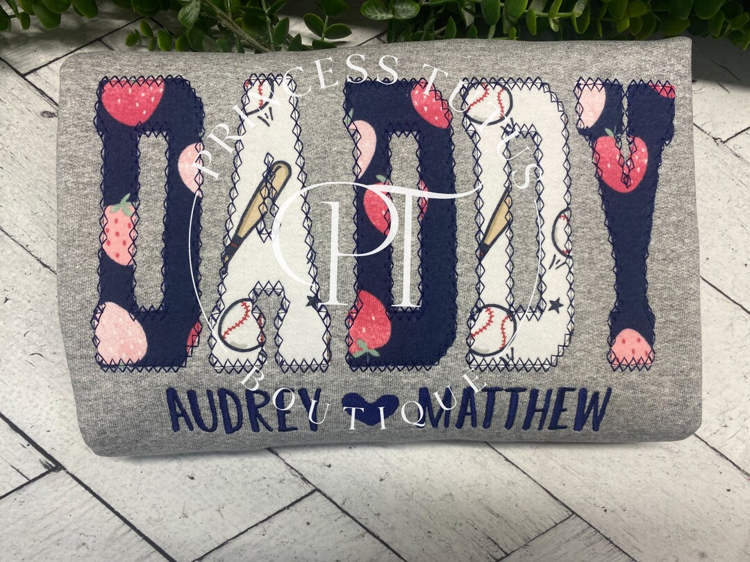 DADDY Keepsake Applique Crew Neck Sweatshirt, Made With the Fabric From ...