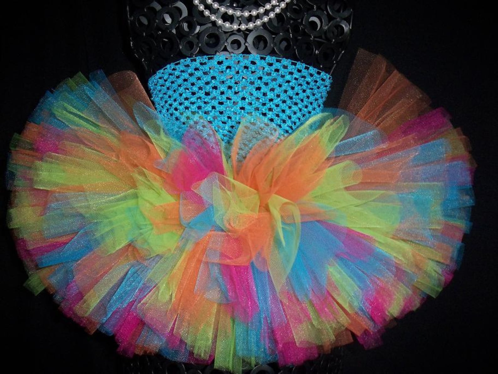 Breezy Tutu Bright Multi Colored Tutu Newborn Tutu Baby - Etsy