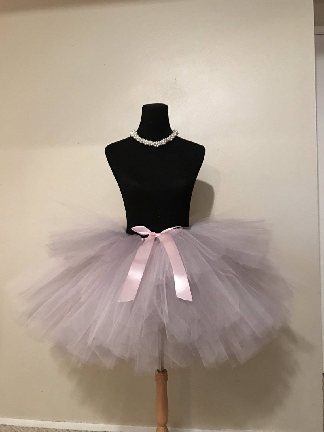 Rosa claro y plata adulto tutú maternidad tutú adulto falda de | Etsy