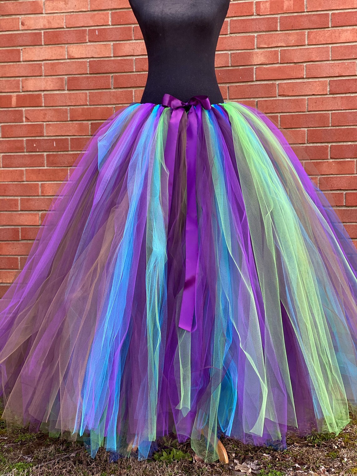 Peacock Theme Adult Tutu, Maternity Tutus, Peacock Wedding Dress ...