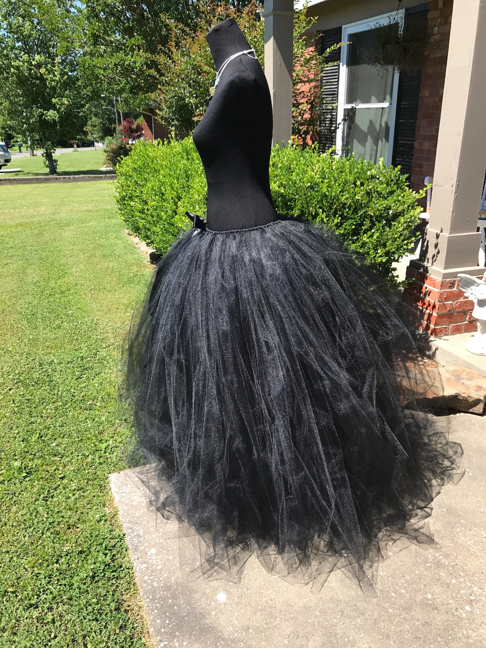 Solid Black Bridal Tutu, Maternity Tutu, Adult Tutu Skirt, Adult Cake ...