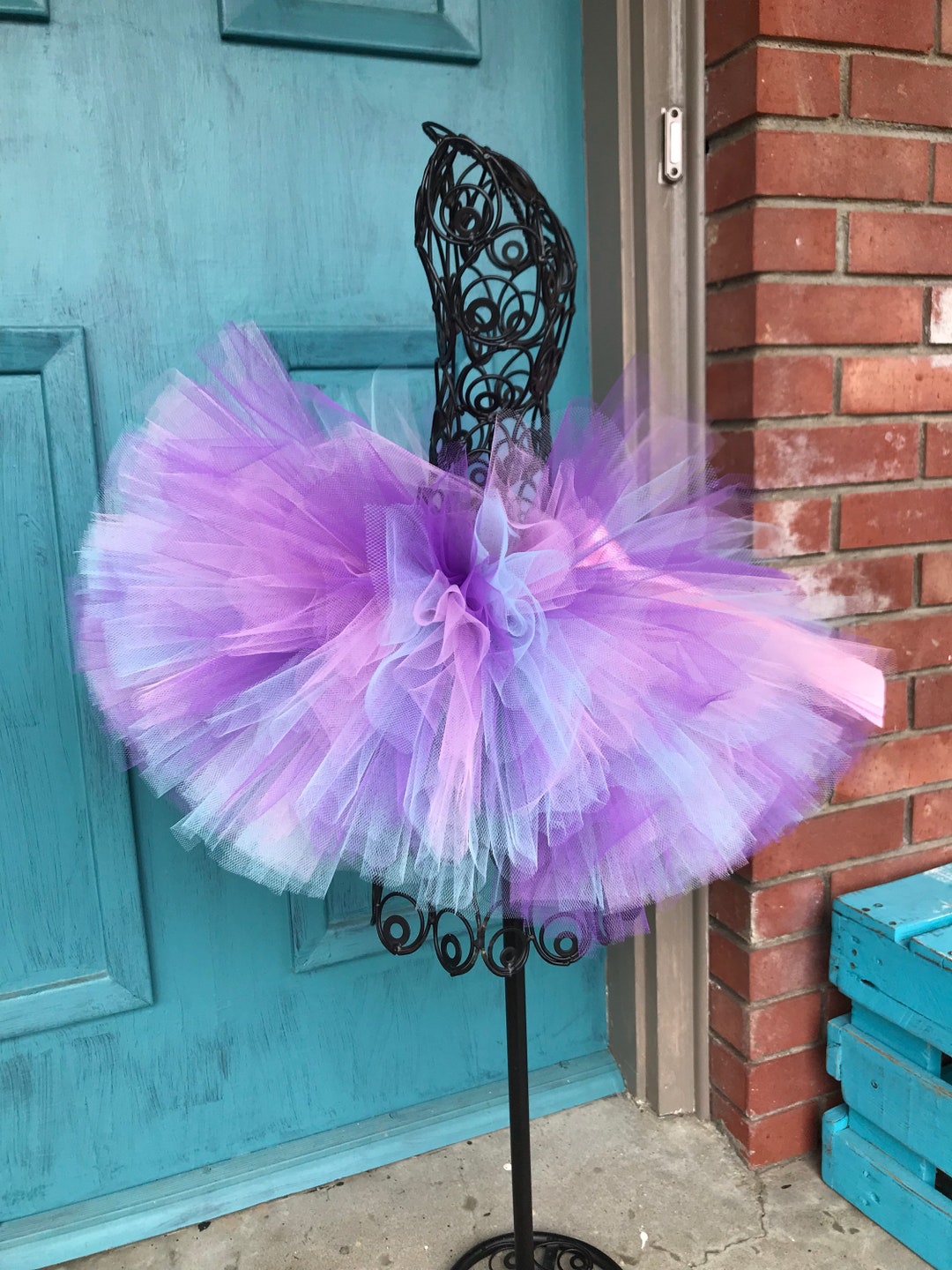 Toddler Tutus, Pink, Purple & Aqua Tutu, Newborn Tutu, Baby Tutu, Tutus ...