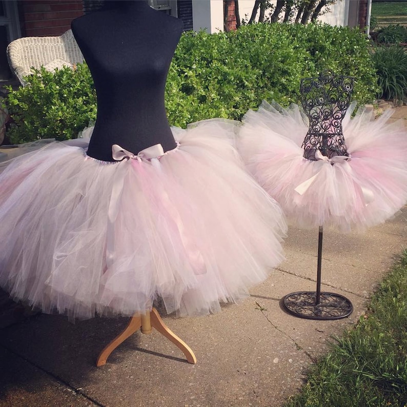 Extremely Full Tutu "shabby Vintage" Waist 45 1/2" to 55 1/2" Great for ...