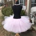 Light Pink Tutu With Silver Satin Ribbon Maternity Tutu Adult Tutu ...