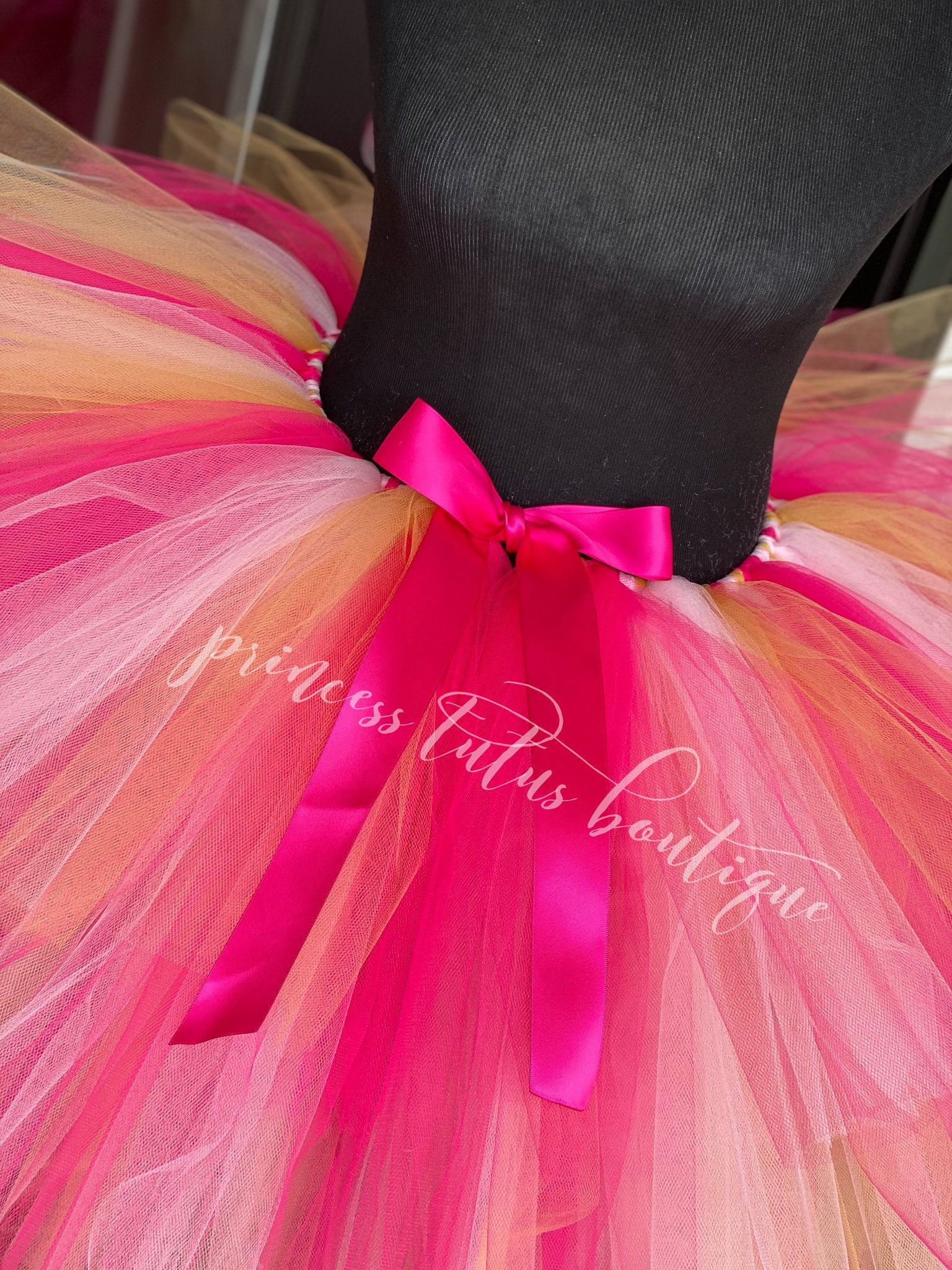 Light Pink and Fuchsia With Hints of Gold Adult Tutu, Tutus, Maternity ...