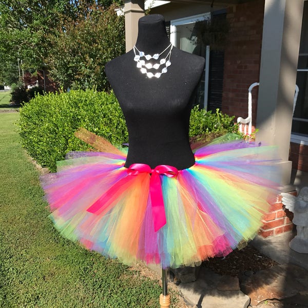 Adult Rainbow Tutu - Etsy