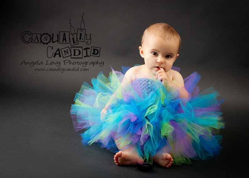 Pretty Peacock Tutu, Newborn Tutu, Baby Tutu, Tutus for Children ...