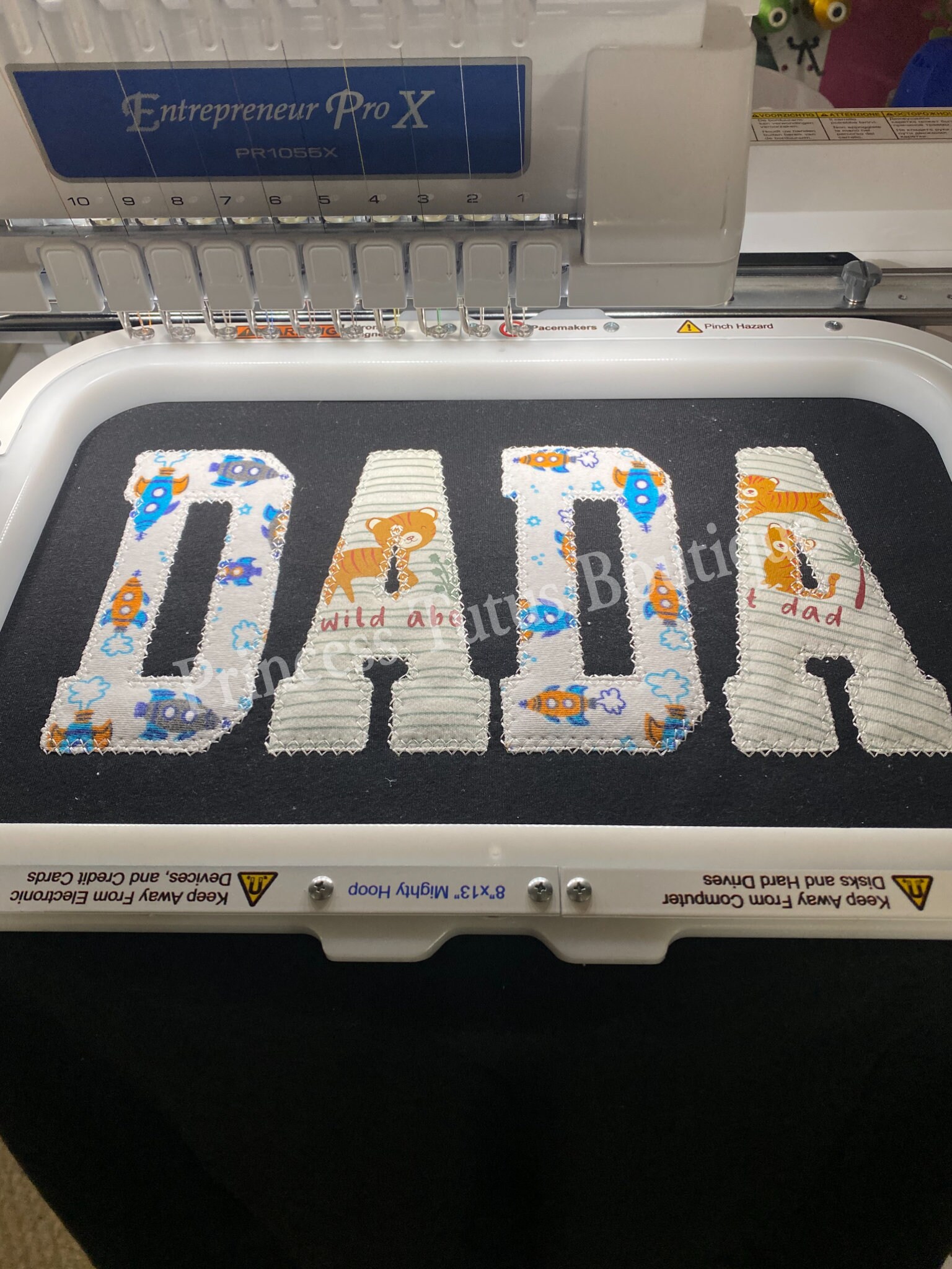 DADDY Keepsake Applique Crew Neck Sweatshirt, Made With the Fabric From ...