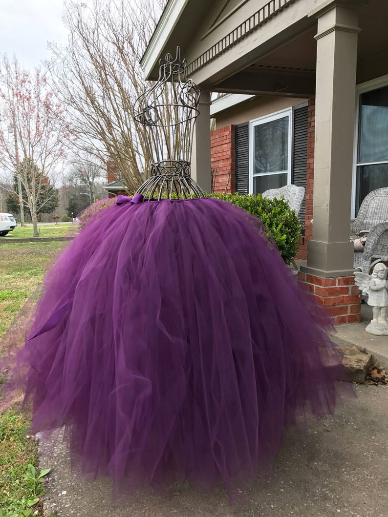 Solid Plum Bridal Tutu Maternity Tutu Adult Tutu Skirt Etsy