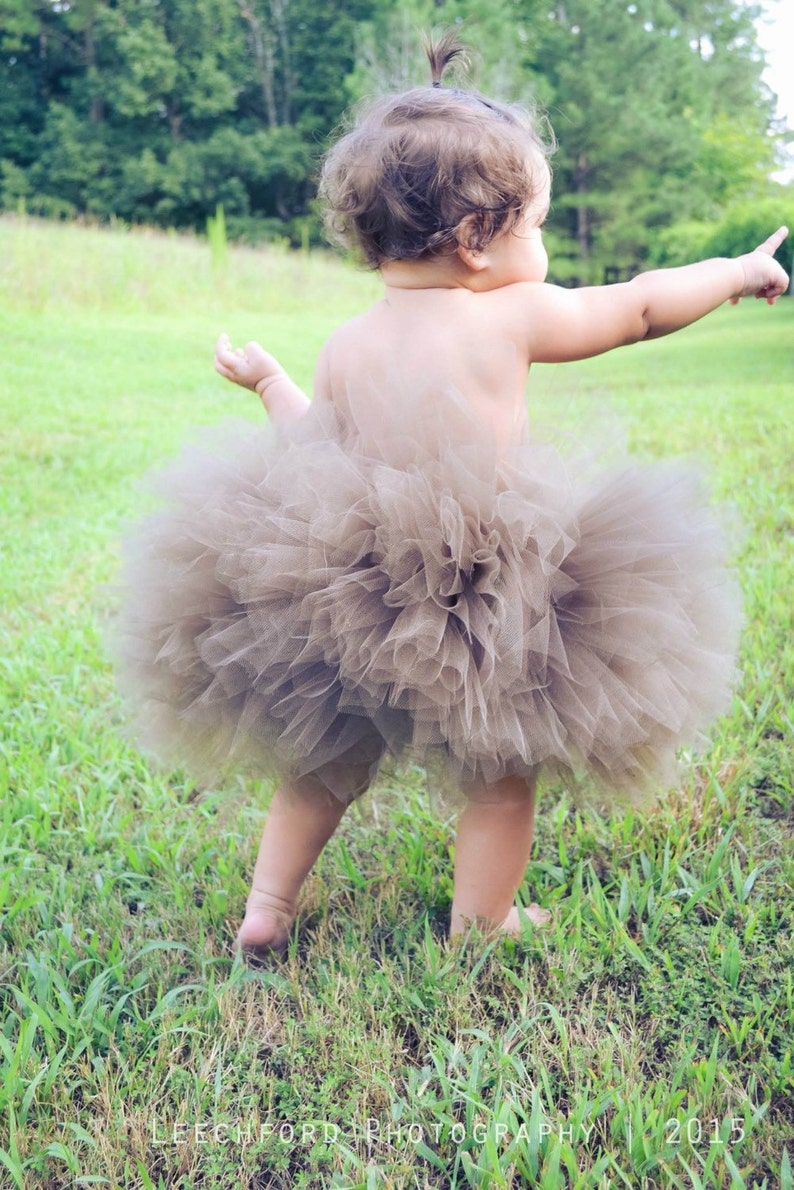 Brown Tutu Newborn Tutu Baby Tutu Tutus for children Fall | Etsy
