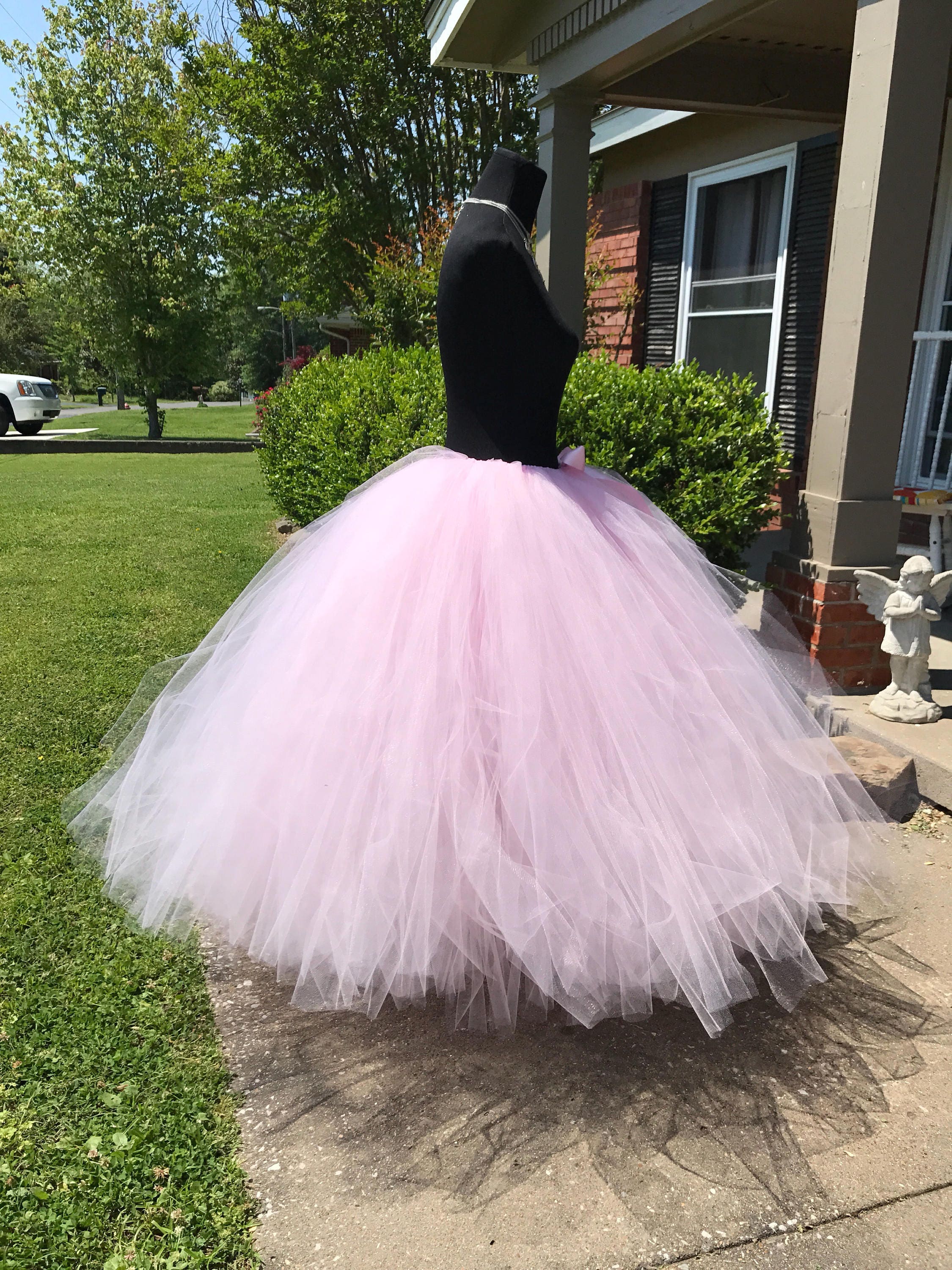 Light Pink Bridal Tutu Maternity Tutu Adult Tutu Skirt | Etsy