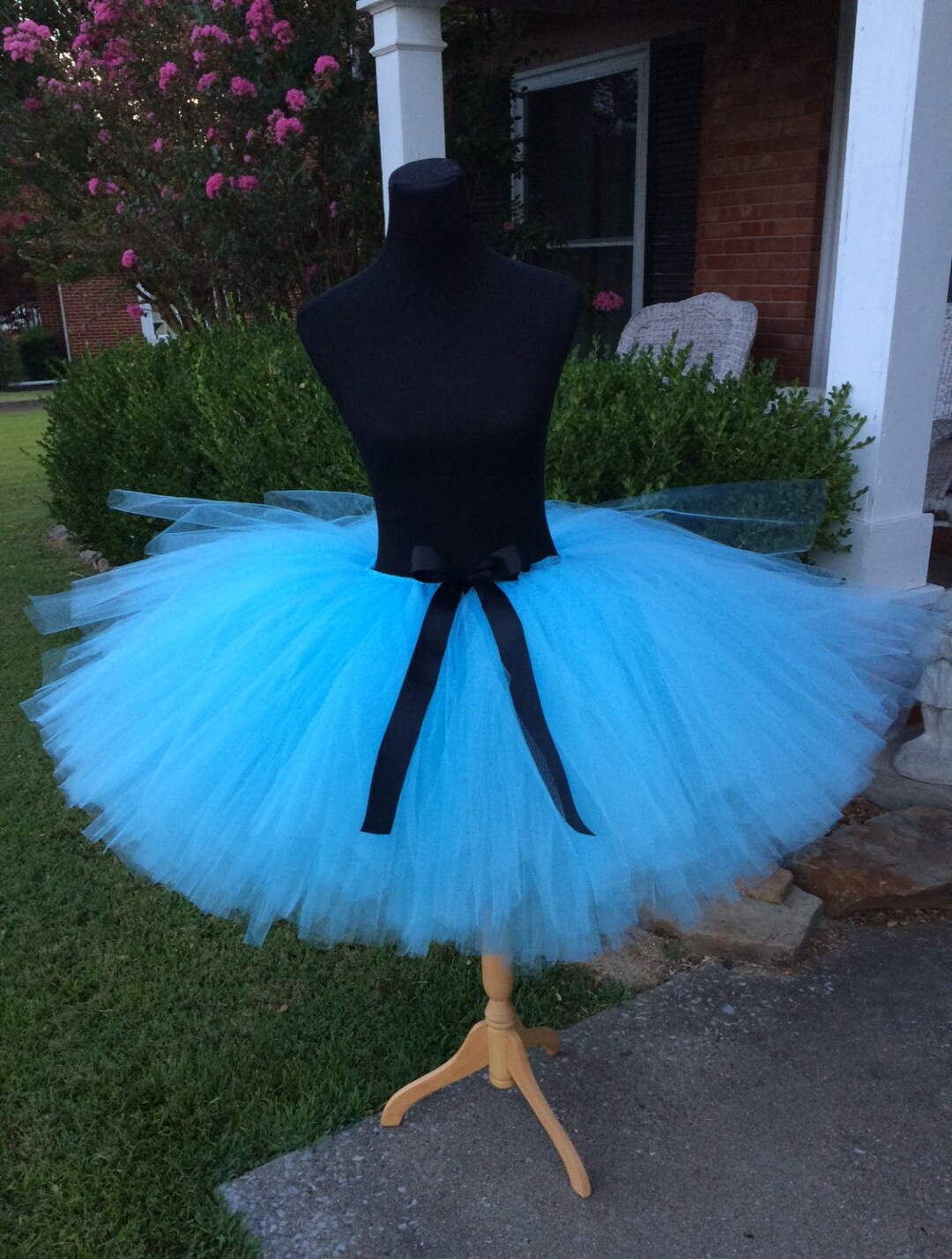 Extremely Full Solid Light Blue Tutu Waist up to 34 1/2" Great for ...