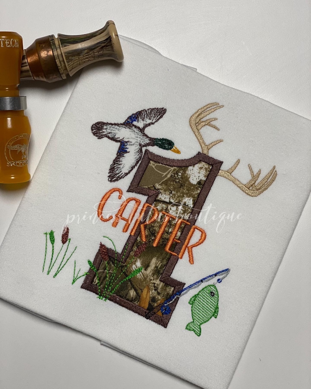 Hunting and Fishing Theme First Birthday Shirt, 1st Birthday Shirt ...