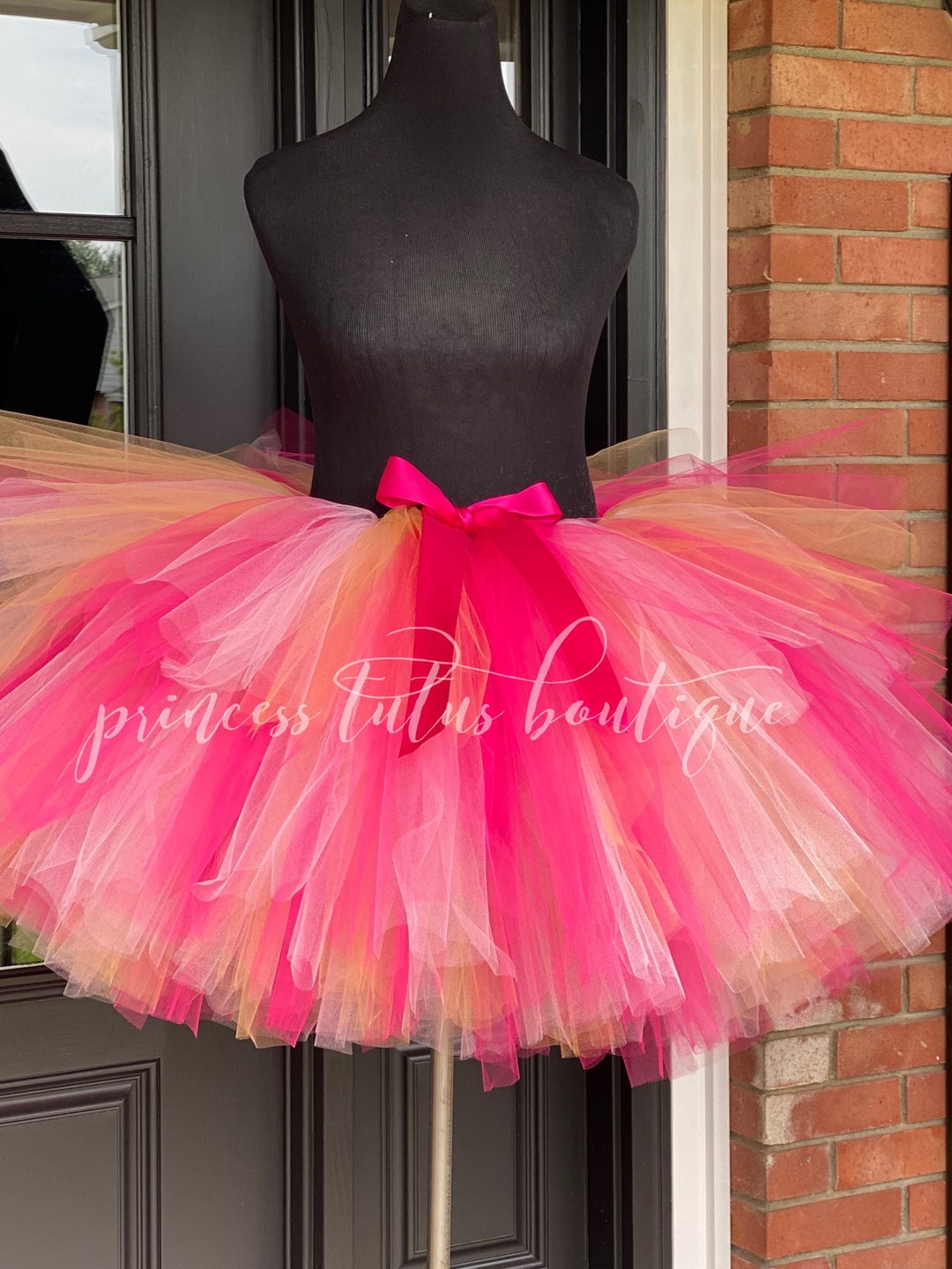 Light Pink and Fuchsia With Hints of Gold Adult Tutu, Tutus, Maternity ...