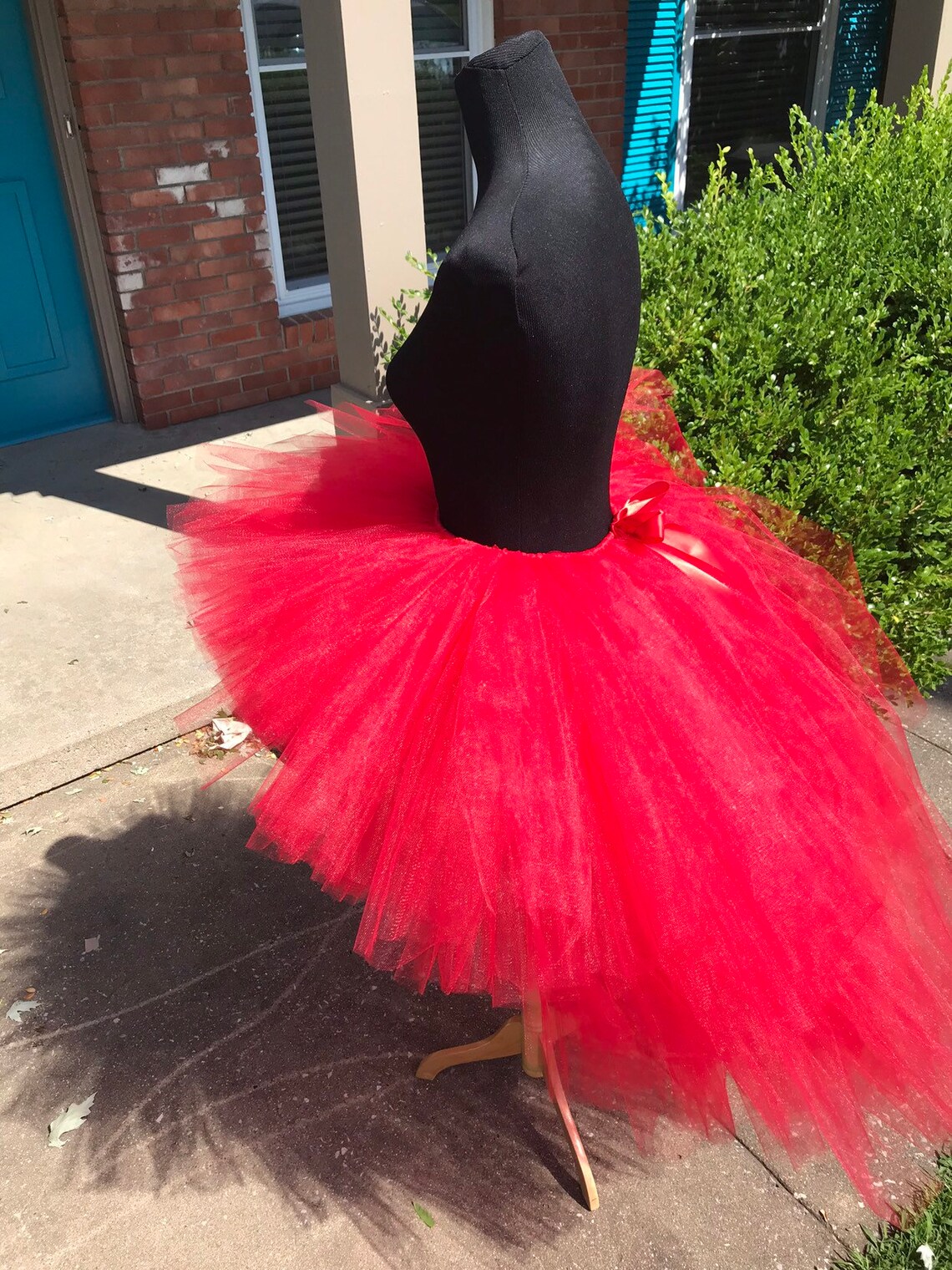 Red Hi Lo Tutu Hi-lo Adult Tutus Custom Made Hi-lo Tutus - Etsy
