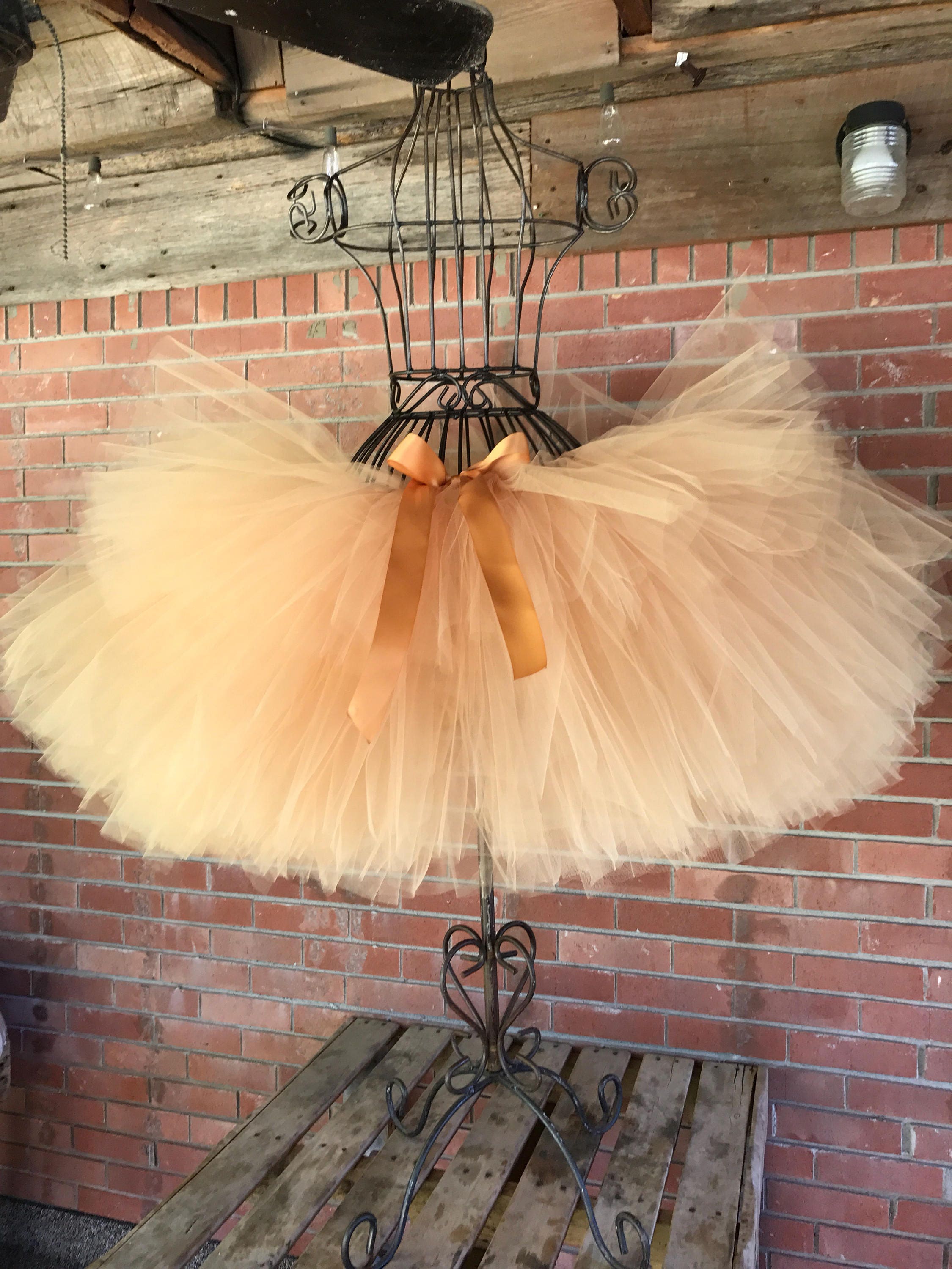 Solid Old Gold Adult Tutu Bridal Tutu Bachelorette Tutu - Etsy