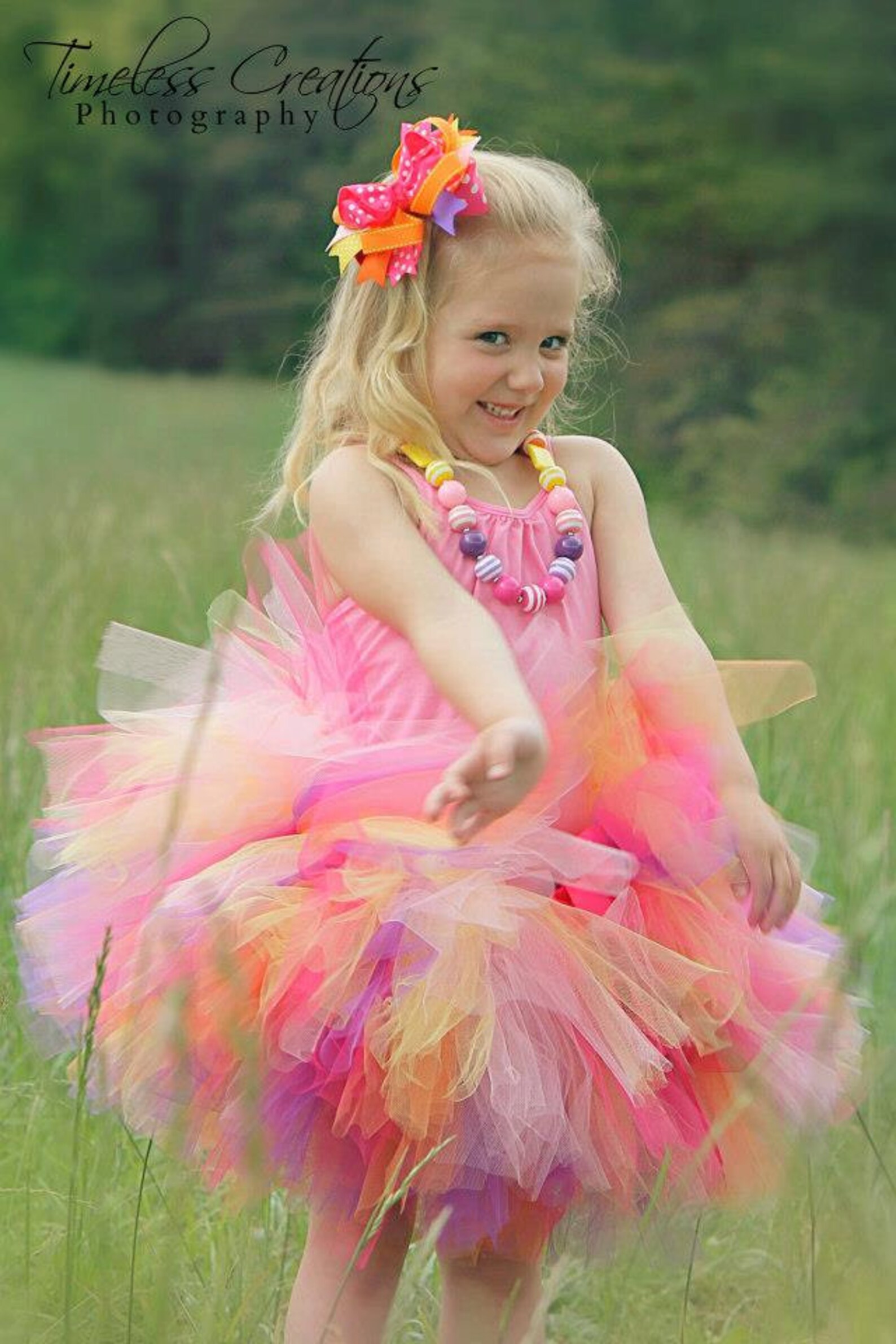 Multi Colored Tutus, Summertime Tutu, Newborn Tutu, Baby Tutu, Flower ...
